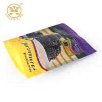 China Custom Resealable Zipper Bags for Frozen Fruit Packaging - 80-200 Micron Thickness, 250g to 5kg Sizes for sale
