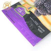 China Custom Resealable Zipper Bags for Frozen Fruit Packaging - 80-200 Micron Thickness, 250g to 5kg Sizes for sale