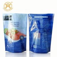 China 2KG Zipper Stand Up Pouch Bags for Frozen Meat and Vegetables - Food Grade Packaging with Custom Sizing for sale