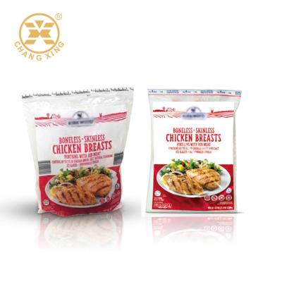 China Food Grade Laminated Vacuum Packaging Bag For Fried Chicken Meat For Freezer for sale
