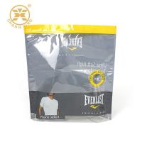 China OEM PE Clothing Packaging Bags with Frosted Zip Lock - 20-200 Micron Thickness, Custom Sizes 250g to 5kg for sale