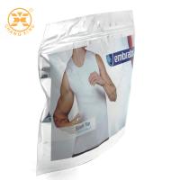China BOPP Resealable Clothing Packaging Bags 80-200 Microns With Logo Custom Sizes 250g to 5kg for sale