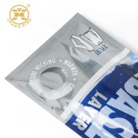 China 250g Custom Frosted Zip Lock Underwear Packaging Bags - 20-200 Micron Thickness with Food Grade Certification for sale