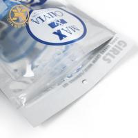 China 250g Custom Frosted Zip Lock Underwear Packaging Bags - 20-200 Micron Thickness with Food Grade Certification for sale
