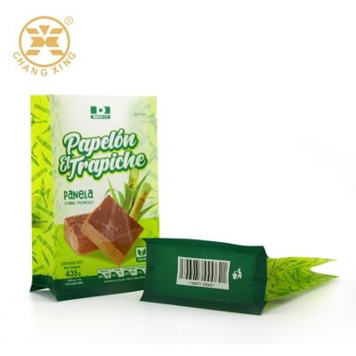 China 500g 1kg 2kg Food Grade Flat Bottom Packaging Bags with Tear Notch - 20-200 Micron Thickness for sale