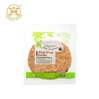 China VMPET Tortilla Wraps Packaging Bag 500g Capacity with Heat Seal and Custom Printing for Bakery Products for sale