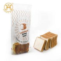 China Food Grade BOPP Plastic Toast Bags - Custom Printed Bread Packaging with Window 300 DPI Resolution for sale