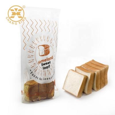 China Food Grade BOPP Plastic Toast Bags - Custom Printed Bread Packaging with Window 300 DPI Resolution for sale