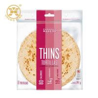 China Custom Printed 250g-5kg Food Grade Heat Seal Packaging for Breads & Tortilla Wraps with OEM Logo for sale