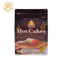 China 20 Microns PA/PE Square Bottom Plastic Bags with Zip Lock - Aluminum Foil Food Packaging Pouch for Snacks & Bakery for sale