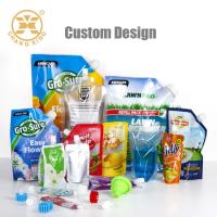China 150ml 1L 5L Reusable Beverage Detergent Pouch with Spout - PA/PE PET/AL/PE Material Options for sale