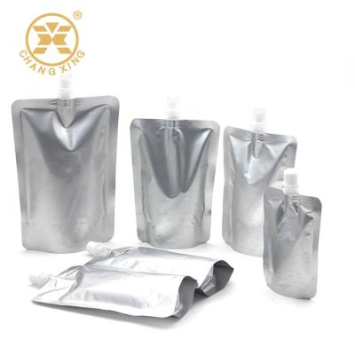 China 250ml 750ml LDPE Stand Up Spout Pouches for Liquid Packaging - Custom Printed Squeeze Bags for sale