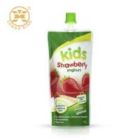 China Custom Aluminum Foil Gravure Printed Spout Pouch 20-200 Microns for Juice and Beverage Packaging for sale