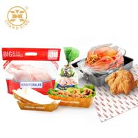 China Heat Resistant Nylon Anti-Fog Zipper Pouch for Roasted Chicken Packaging - 20-200 Micron Thickness, 250g-5kg Sizes for sale