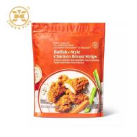 China Three Side Sealed BOPP Roast Chicken Packaging Bags 20-200 Microns Zip Lock Mylar Food Grade for sale