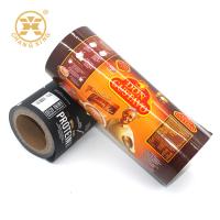 China Custom Laminated Food Sachet Roll Stock Film - 20-200 Micron Thickness with 10-Color Gravure Printing for Smoothie Stick Packaging for sale