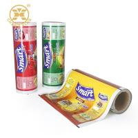 China Custom Printed Protein Bars Laminated PET AL PE Film Roll 20-200 Microns Thickness for 1kg 2kg 5kg Food Packaging for sale