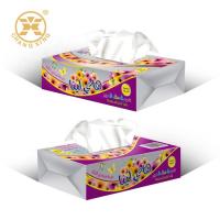 China Custom Printed Greaseproof Tissue Paper Boxes - White Cardboard Food Packaging with Barrier Properties for sale
