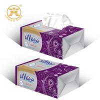China Custom Printed Greaseproof Tissue Paper Boxes - White Cardboard Food Packaging with Barrier Properties for sale