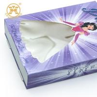 China Custom Greaseproof Chocolate Gift Box Packaging - White Cardboard CMYK Printed Candy Box with 300 DPI Resolution for sale