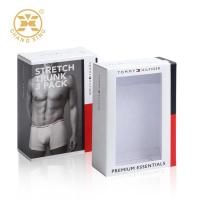 China Custom Kraft Corrugated Mailer Boxes for Men's Underwear Packaging - Recycled Materials & SGS Certified for sale