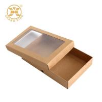 China Custom Kraft Corrugated Mailer Boxes for Men's Underwear Packaging - Recycled Materials & SGS Certified for sale