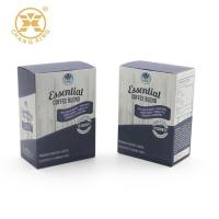 China Custom 350g Recycled Paper Coffee Packaging Box with Ink Varnish - Eco Friendly Food Grade Instant Coffee Tea Box for sale
