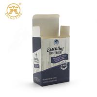 China Custom 350g Recycled Paper Coffee Packaging Box with Ink Varnish - Eco Friendly Food Grade Instant Coffee Tea Box for sale