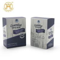 China Custom 350g Recycled Paper Coffee Packaging Box with Ink Varnish - Eco Friendly Food Grade Instant Coffee Tea Box for sale