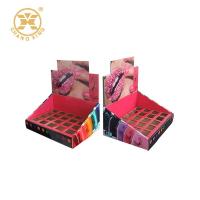 China ISO9001 Custom Lip Gloss Packaging Boxes with Gold Foil Stamping - Multiple Material Options and Custom Dimensions for sale