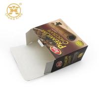 China Custom Chocolate Bar Boxes with Dustproof White Cardboard Packaging for Snack Subscription Services for sale