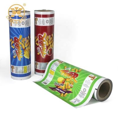 China BRC Laminated Puffed Snack Packaging Bags 80-200 Microns Biodegradable Films for Food for sale