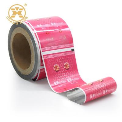 China 5g 10g 20g Royal Honey Packaging Film Roll - Aluminum Foil Laminated Food Grade Material for Snack Sachets for sale