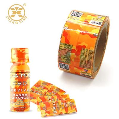 China PETG Waterproof PVC Heat Shrink Sleeve Labels for Bottle Wrapping - Custom Sizes 3-5cm with ISO/BRC Certification for sale