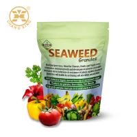 China Custom Plastic Fertilizer Packaging Bags 50lb 10kg 20kg Stand Up Pouches with 20-200 Micron Thickness and Food Grade Materials for sale