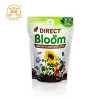 China Custom Plastic Fertilizer Packaging Bags 50lb 10kg 20kg Stand Up Pouches with 20-200 Micron Thickness and Food Grade Materials for sale