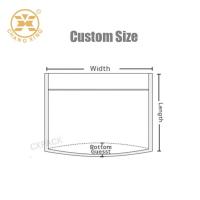China New Arrival Custom Logo Resealable 3kg Fruits Vegetable Plastic Zip Lock Food Packaging Bag With Clear Window and Handle for sale