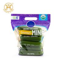 China 500g Vegetables Resealable Stand Up Pouch Bags Dry Fruits Packaging Pouch Zipper Top for sale