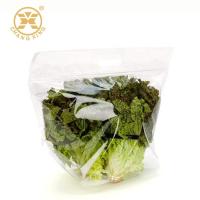 China Custom LDPE Fruit Clear Plastic Laminated Bags 20-200 Microns Thickness with Resealable Zipper for Food Packaging for sale