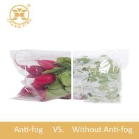 China CPP BOPP Anti-Fog Stand Up Resealable Pouch Bags for Vegetables - 80-200 Micron Thickness, 250g-5kg Sizes for sale