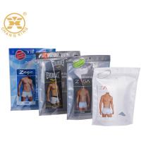China 60 Microns BRC Certified Zip Lock Plastic Pouch 80-200 Microns Thickness Custom Logo Underwear Storage Bag for sale