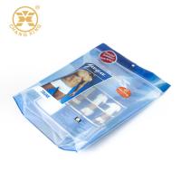 China 50 Microns Clear Plastic Zip Lock Stand Up Pouches for Clothing Packaging - Custom Sizes & 0-10 Color Printing for sale