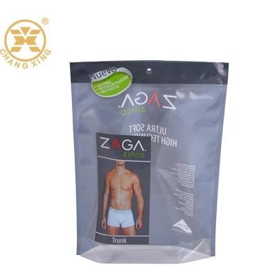 China Reclosable Garment Packaging Bag with Body-Shaped Window - 250g to 2kg Sizes, Customizable PET/PE Material for sale