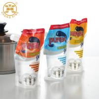 China BOPP Reusable BPA Free Detergent Packaging Pouch 20-200 Microns Custom Printed Stand Up Bags for sale