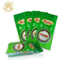China Custom 10kg 15kg 20kg Rice Packaging Bags with OEM Logo - Food Grade Materials 20-200 Microns Thickness for sale