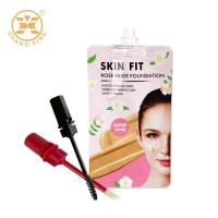 China Custom Printed AL PE Plastic Cosmetic Spout Pouch 250g-2kg Sizes with FDA ISO9001 Certification for Liquid Cream Samples for sale