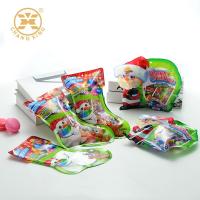China Custom Christmas Socks Shape Snack Packaging Bags 20-200 Microns Food Grade Laminated Pouch for sale