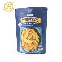China Aluminum Foil Stand Up Pouch with Zipper Lock - 20-200 Micron Thickness Food Packaging Bags for Cookies & Snacks for sale