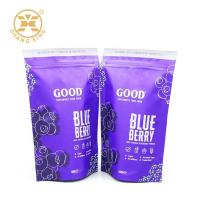China Custom Printed Stand Up Pouch 1kg 2kg Zipper Food Packaging Bags with Window 20-200 Micron Thickness for sale