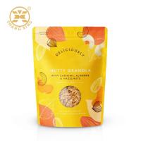 China Resealable Biodegradable Plastic Ziplockk Bags ROHS Matte Finished Dried Fruit Packaging for sale
